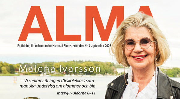 Nu kommer höstnumret av Alma - Blomsterfonden